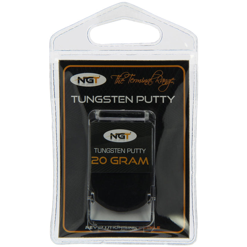 NGT Tungsten Putty - 20g High Density Black Tungsten Putty – NGTOnline