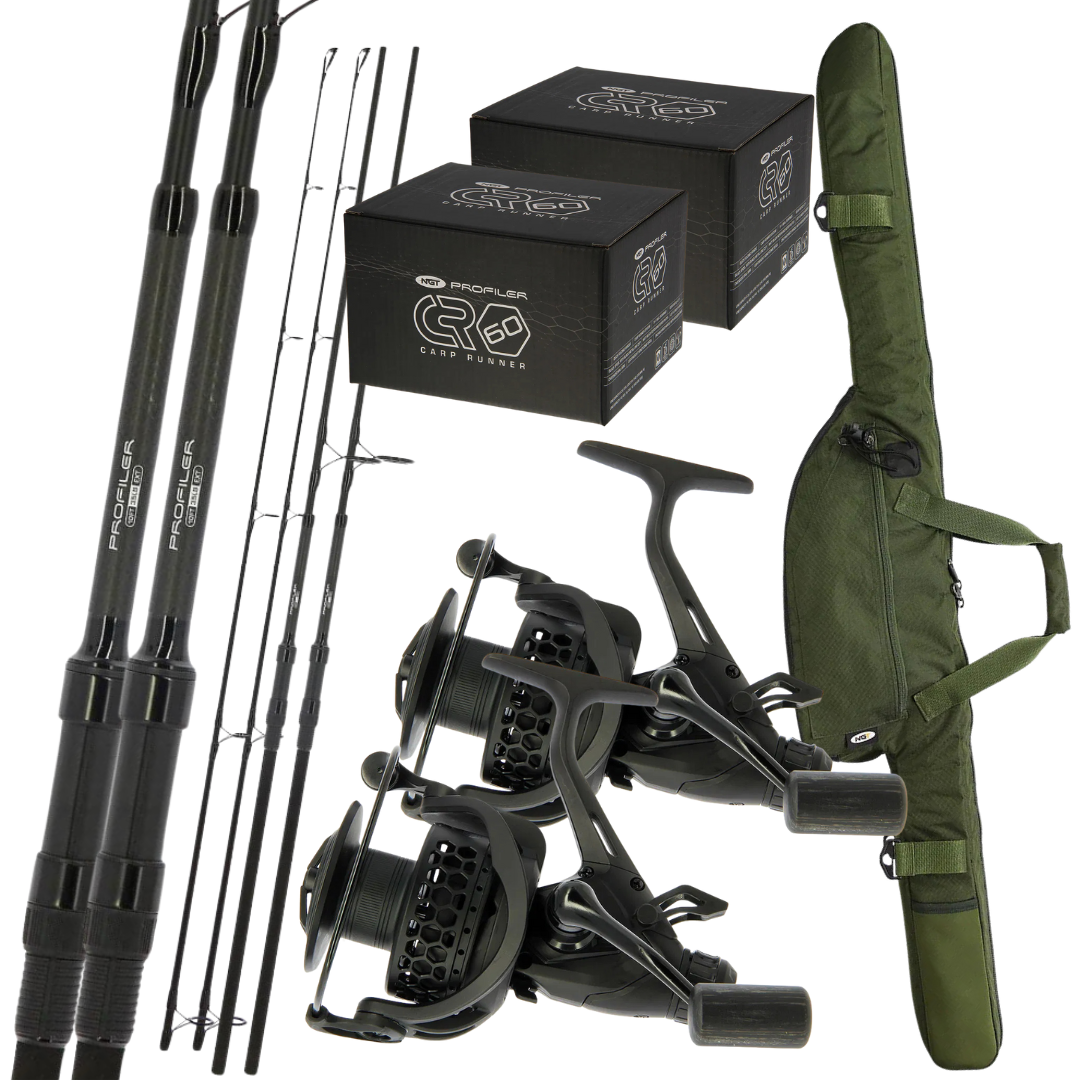 NGT 10ft Profiler Rods & CR60 Reels Full Set Up – NGTOnline