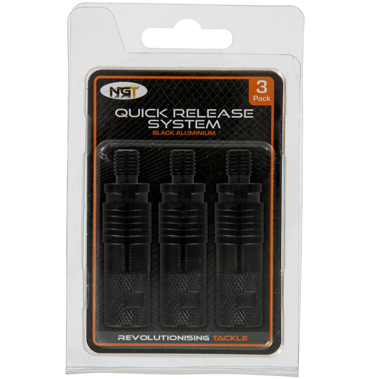 NGT Black Quick Release Systems Pack of 3 - NGT Online